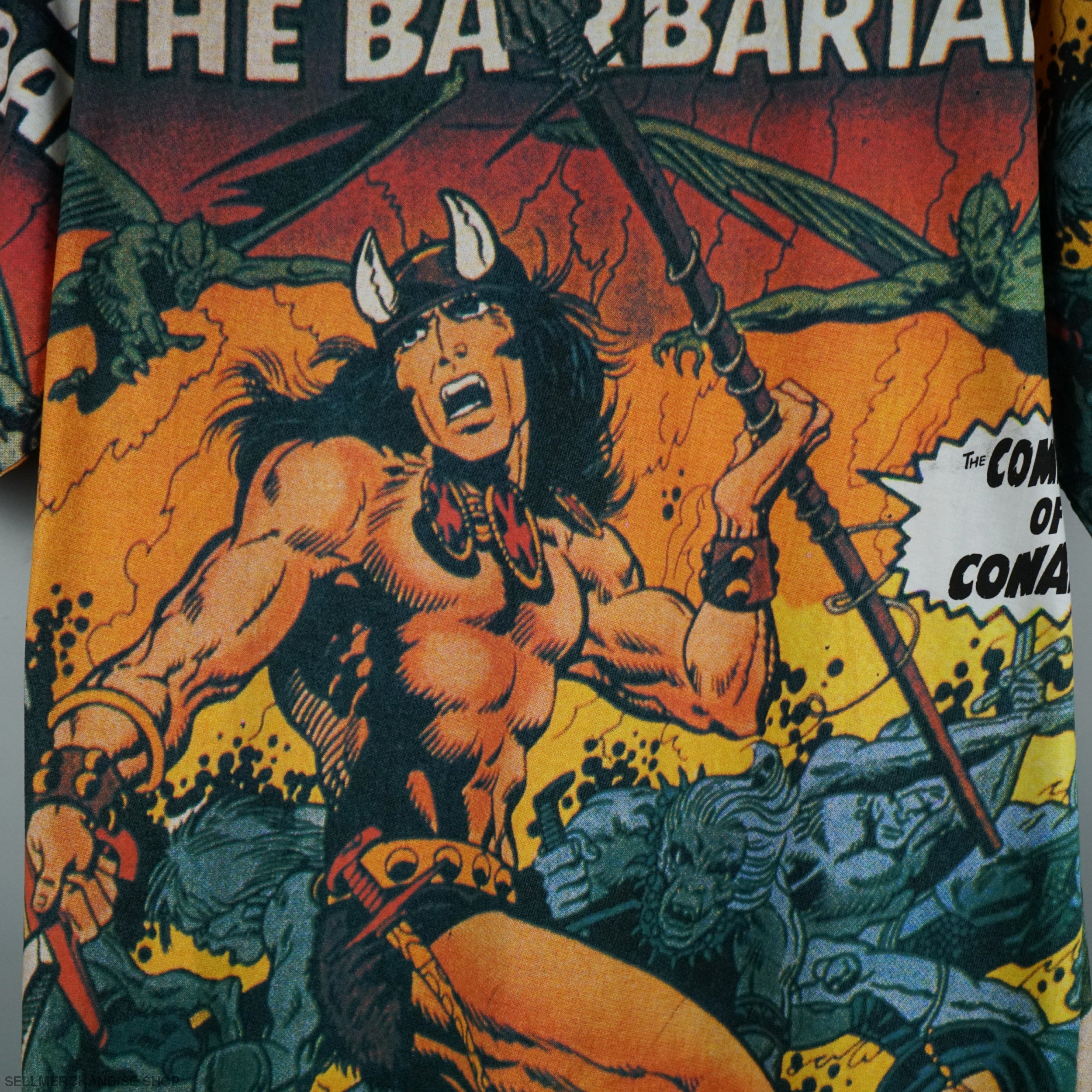 Vintage Conan the Barbarian t shirt | SellMerchandise